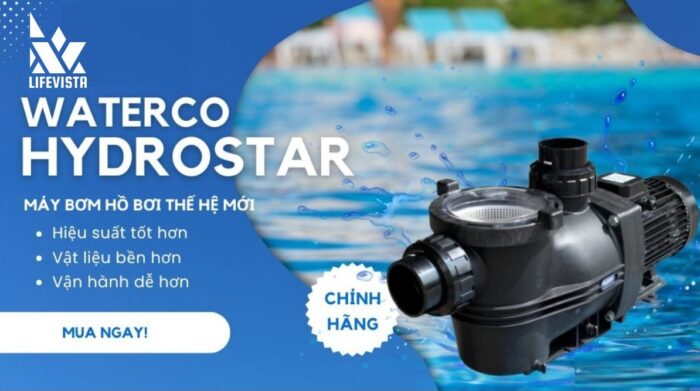 Bơm hồ bơi Waterco Hydrostar Plus Pump 5.5KW - 11KW