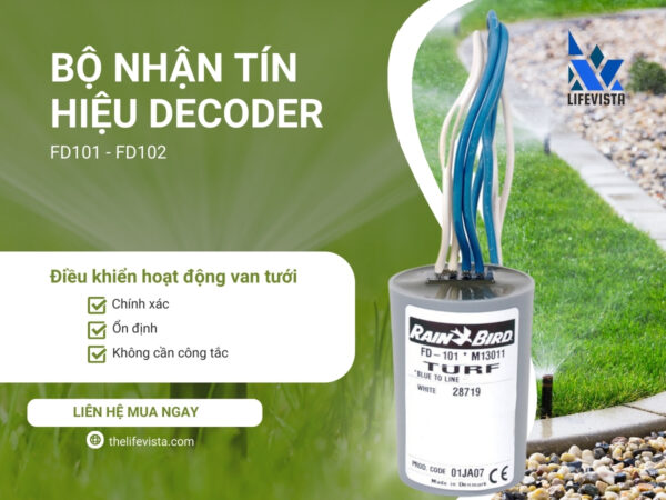 Bộ nhận tín hiệu decoder van điện từ FD101 - FD102